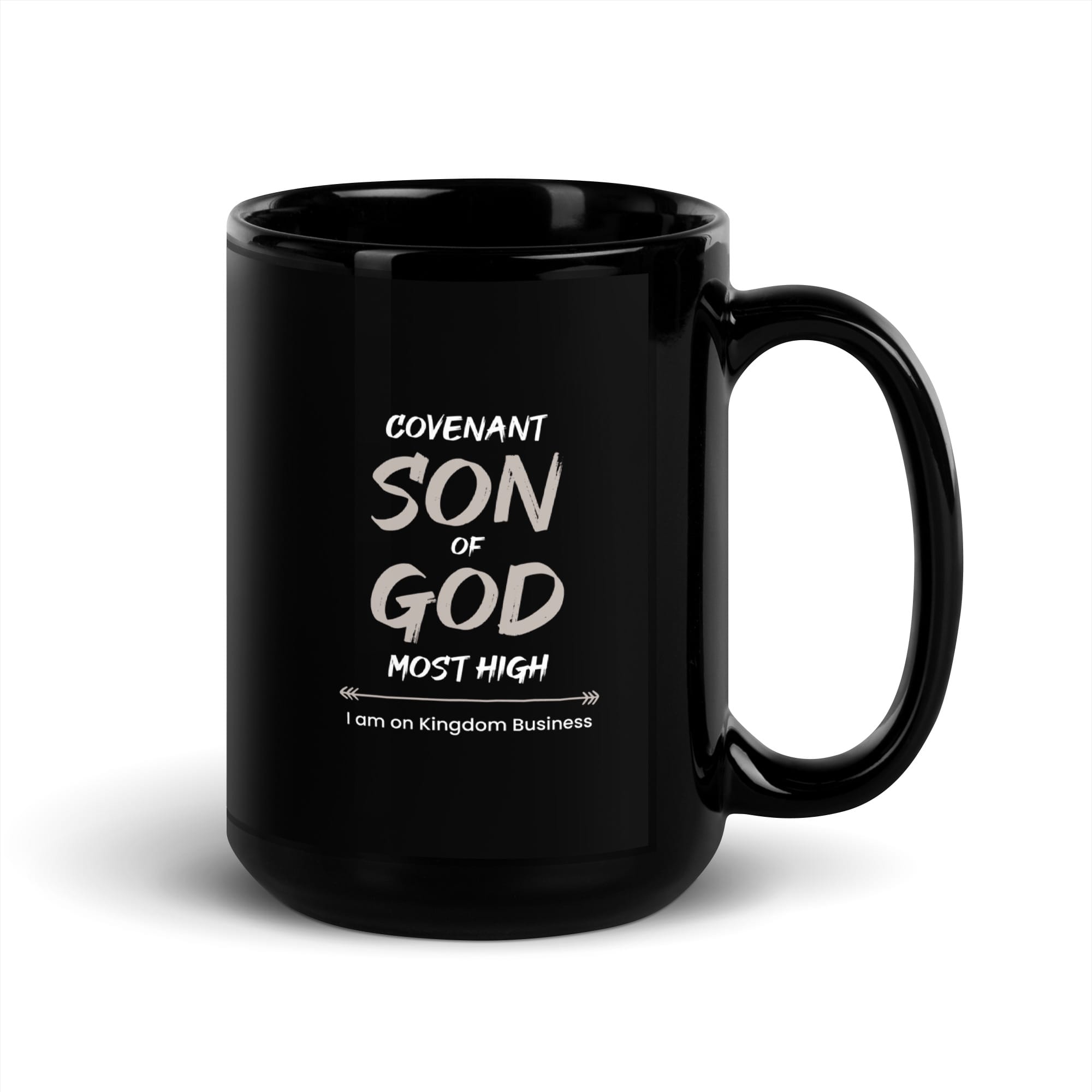 "Covenant Son" Mug (Black) - The Father's Business